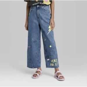 wild fable | Jeans | Wild Fable Womens Highest Rise Wideleg Ankle Jeans ...